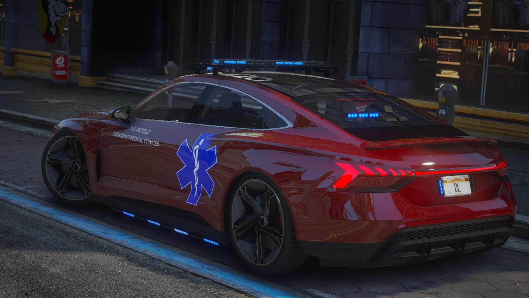 FiveM Audi e-tron GT EMS | Debadged | Template – DigitalLatvia