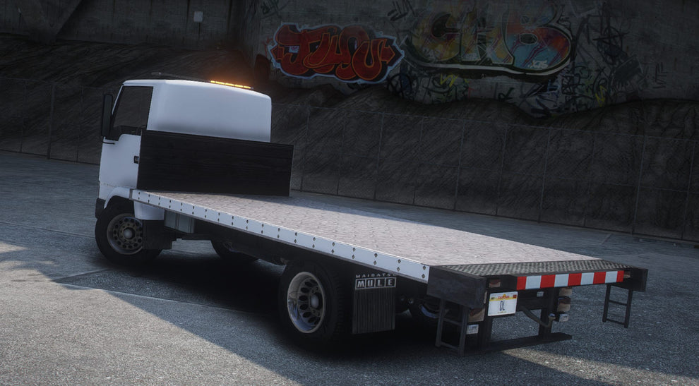 FiveM Mule Flatbed with Tow Hitch | Lore-Friendly | DigitalLatvia