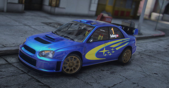 FiveM Debadged Subaru Impreza WRC | GTA 5– DigitalLatvia