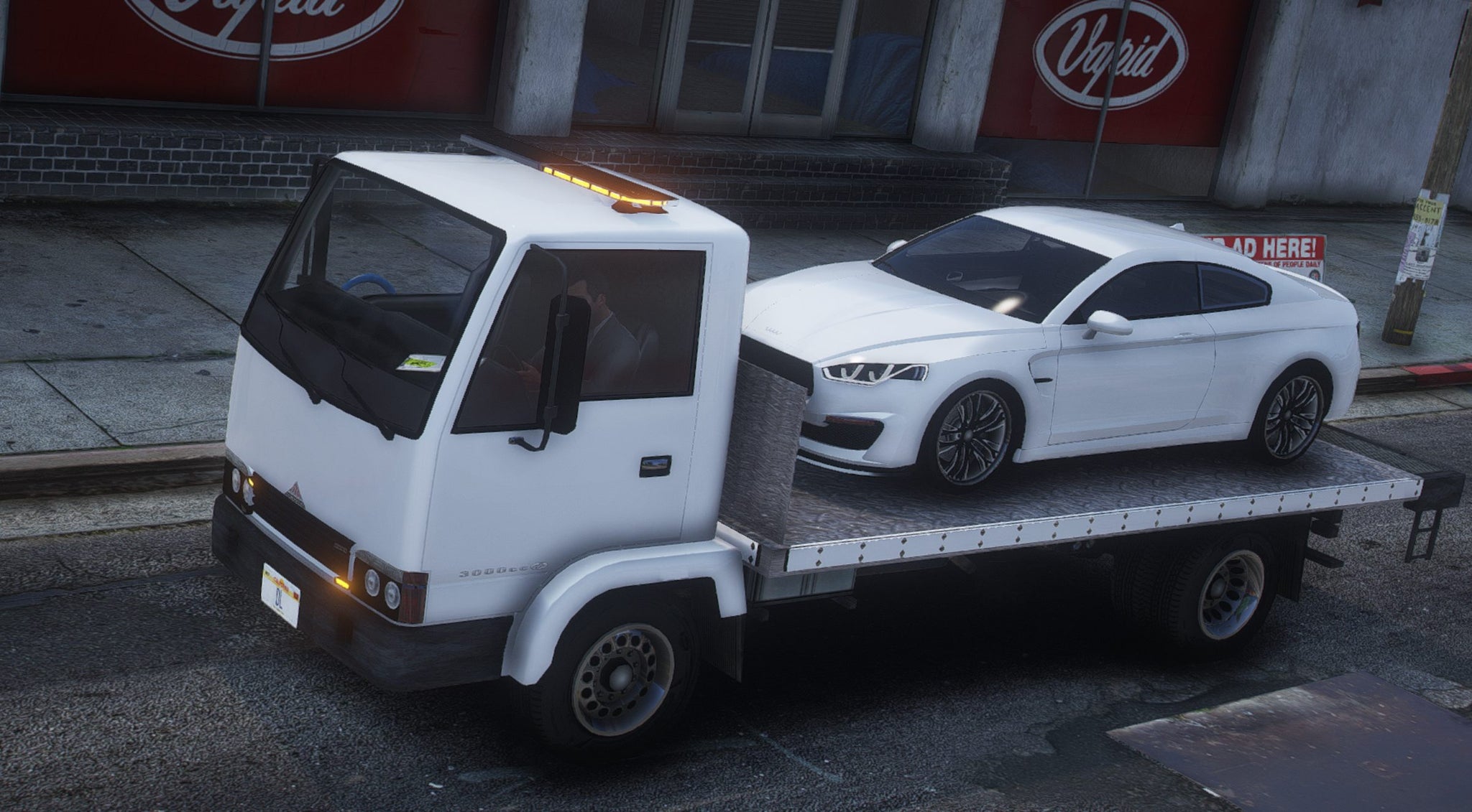 FiveM Maibatsu Mule Flatbed with Tow Hitch | Lore-Friendly | DigitalLatvia