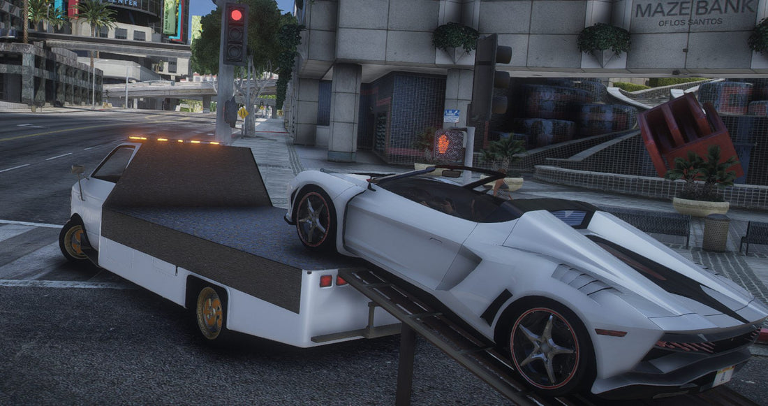 FiveM Brute Flatbed with Tow Hitch | Lore-Friendly | DigitalLatvia