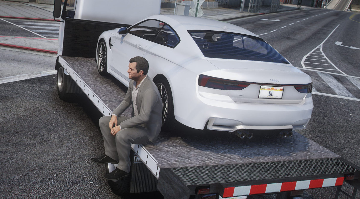 FiveM Mule Flatbed with Tow Hitch | Lore-Friendly | DigitalLatvia