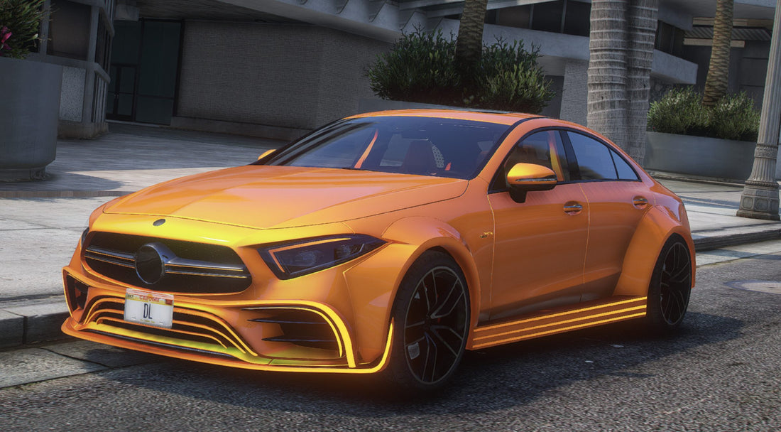 FiveM Debadged Mercedes CLS 2019 Animated | GTA 5– DigitalLatvia