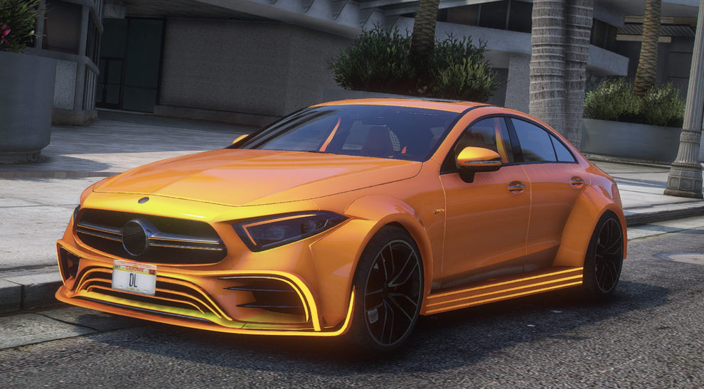 FiveM Debadged Mercedes CLS 2019 Animated | GTA 5– DigitalLatvia