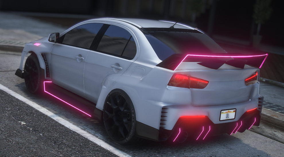 FiveM Debadged Mitsubishi Lancer Evo Hycade | GTA 5– DigitalLatvia