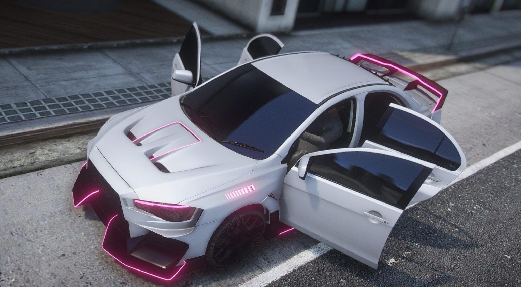FiveM Debadged Mitsubishi Lancer Evo Hycade | GTA 5– DigitalLatvia