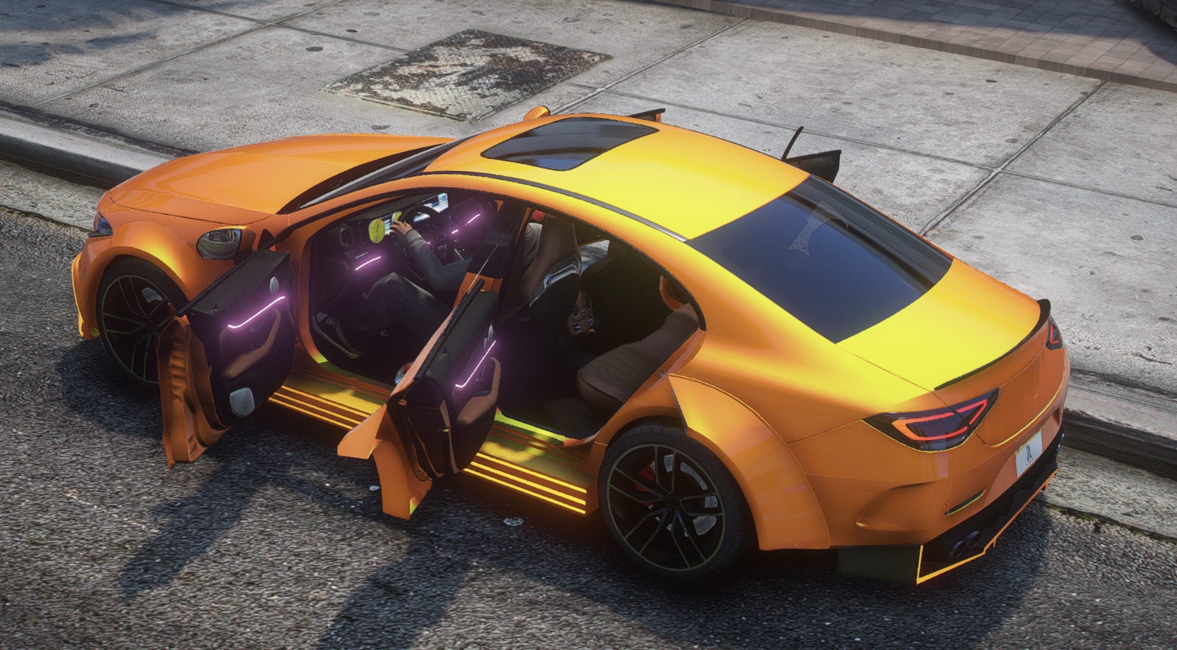 FiveM Debadged Mercedes CLS 2019 Animated | GTA 5– DigitalLatvia