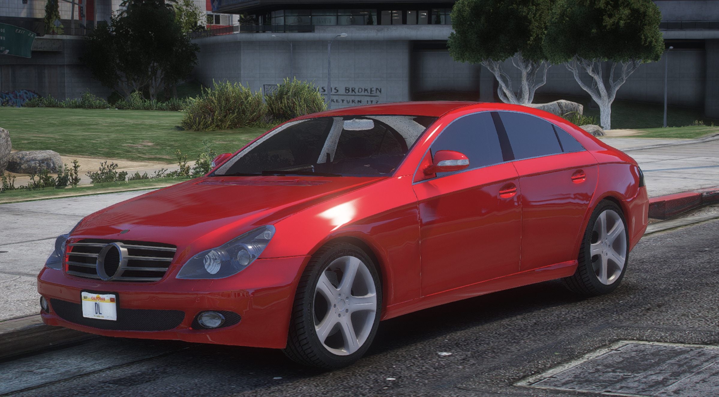 FiveM Debadged Mercedes Benz CLS500 W219 – DigitalLatvia