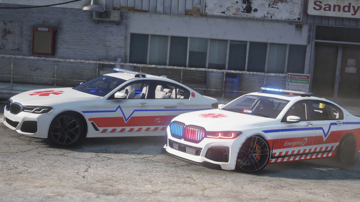 FiveM EMS Debadged Car Pack | 11 Vehicles | Templates – DigitalLatvia