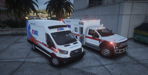 FiveM EMS AMR Pack | 13 Vehicles – DigitalLatvia