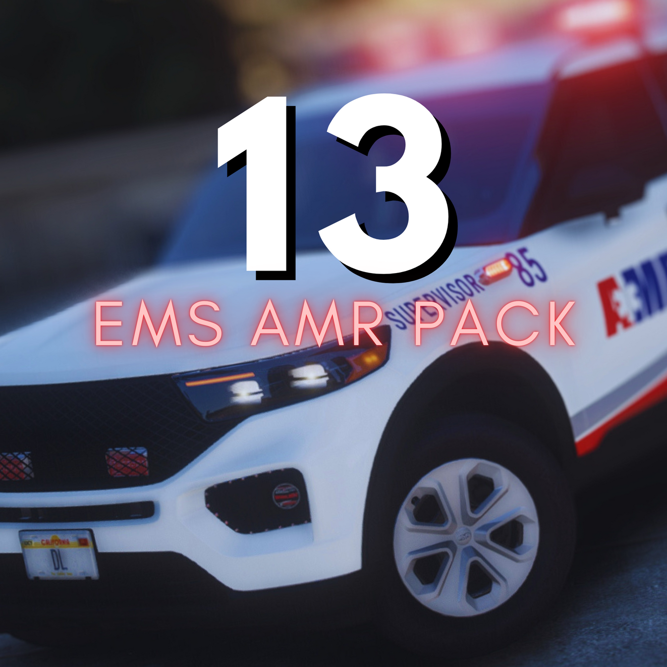 FiveM EMS AMR Pack | 13 Vehicles – DigitalLatvia