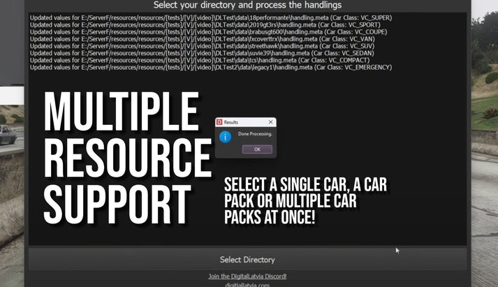 FiveM Automatic Handling Editor Tool – DigitalLatvia