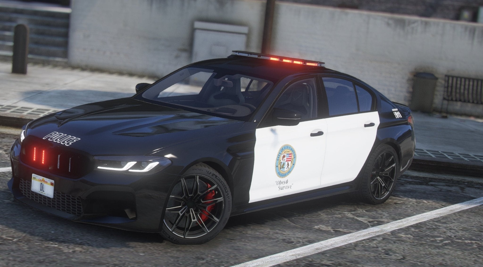 FiveM BMW M5 F90 LSPD | Debadged | Template | GTA 5– DigitalLatvia