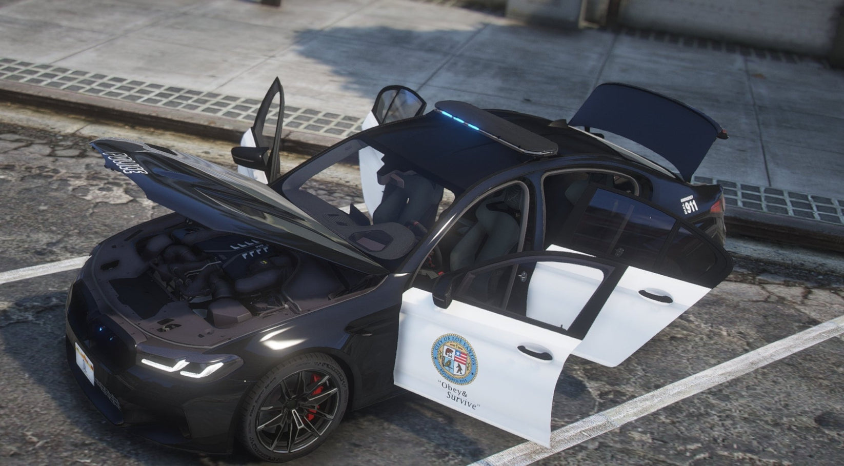 FiveM BMW M5 F90 LSPD | Debadged | Template – DigitalLatvia