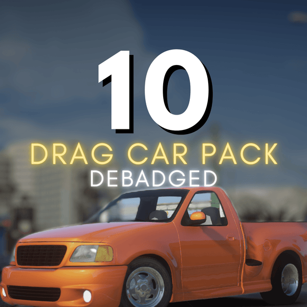 FiveM Debadged 10 Drag Racing Car Pack – DigitalLatvia