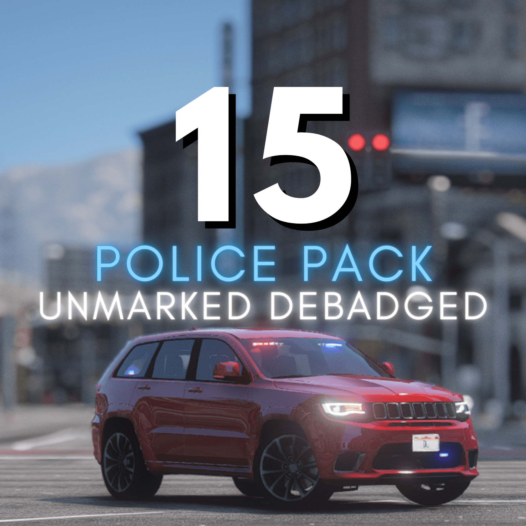 FiveM Debadged Police Unmarked Car Pack | 15 Vehicles | GTA 5 ...
