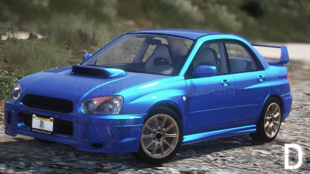 FiveM Subaru Impreza WRX STI 2004 | Debadged | Tuning | Template | GTA ...