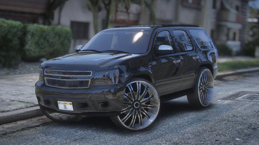 FiveM Chevrolet Tahoe LTZ 2014 Donk | Debadged | Template | GTA 5 ...