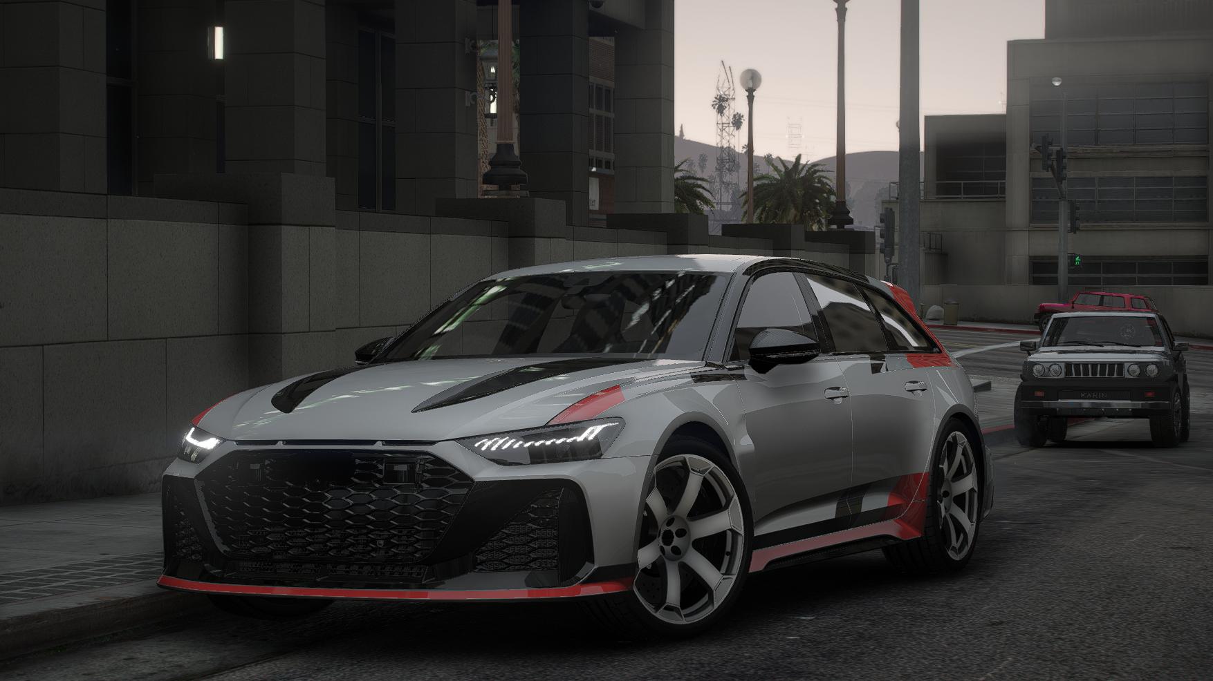 FiveM Audi RS 6 Avant GT | Debadged | Template | GTA 5– DigitalLatvia