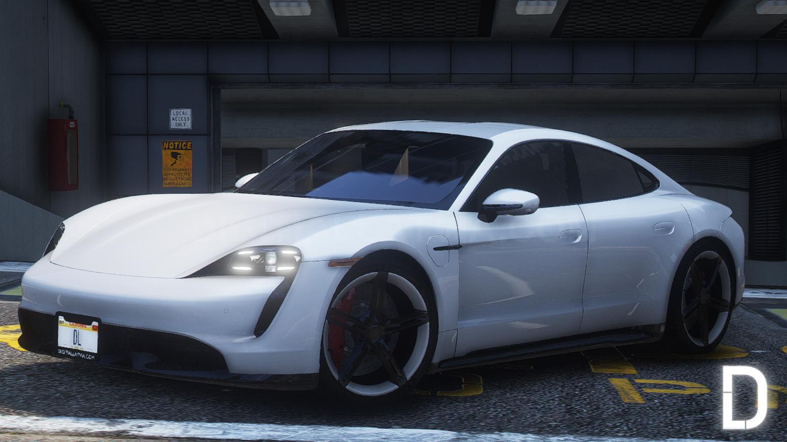 FiveM Porsche Taycan Turbo S 2021 | Debadged – DigitalLatvia