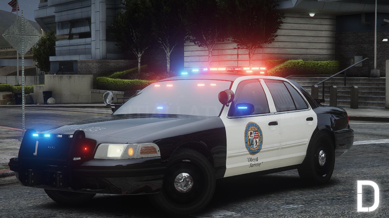 FiveM Ford Crown Victoria LSPD | Debadged | Template – DigitalLatvia