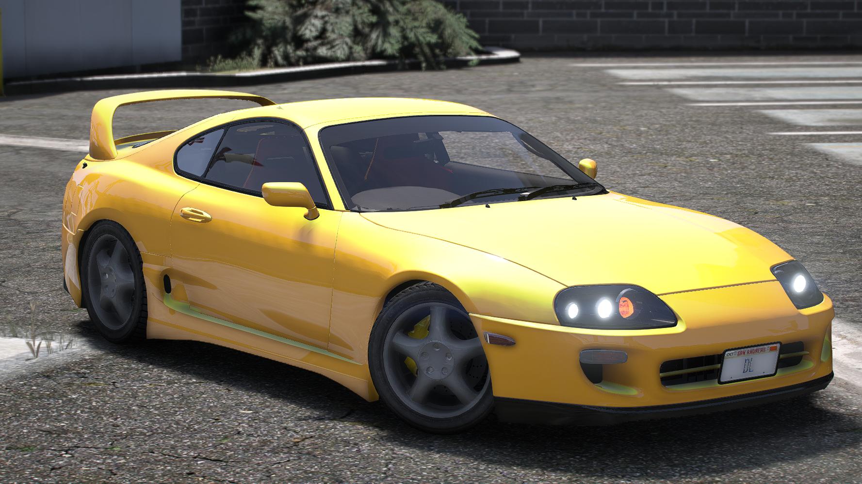 FiveM Toyota Supra Mk4 | Debadged | Tuning | GTA 5– DigitalLatvia