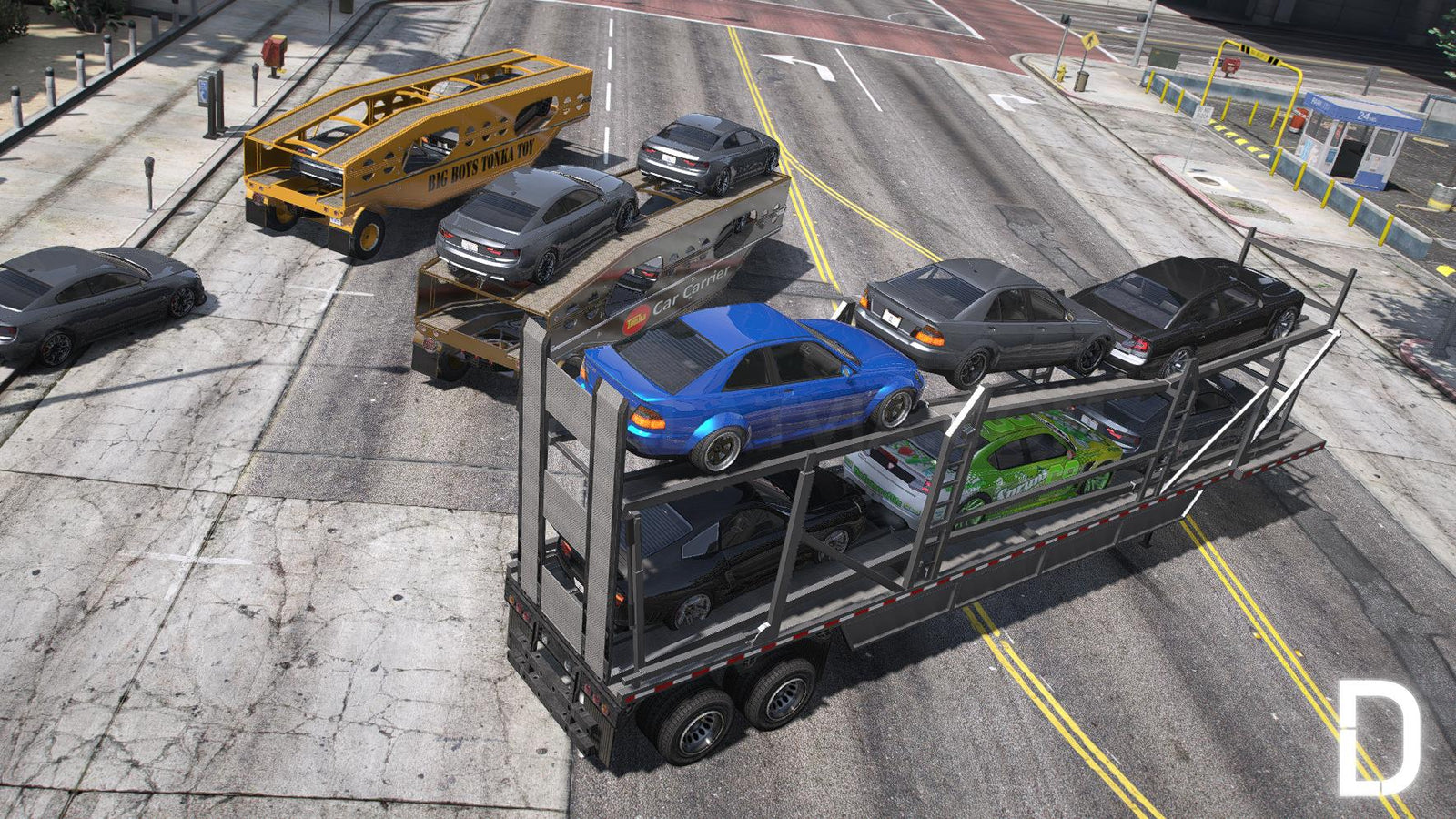 FiveM Tow Car Script [Standalone, ESX, QB] | Winch | Towing | Attach ...