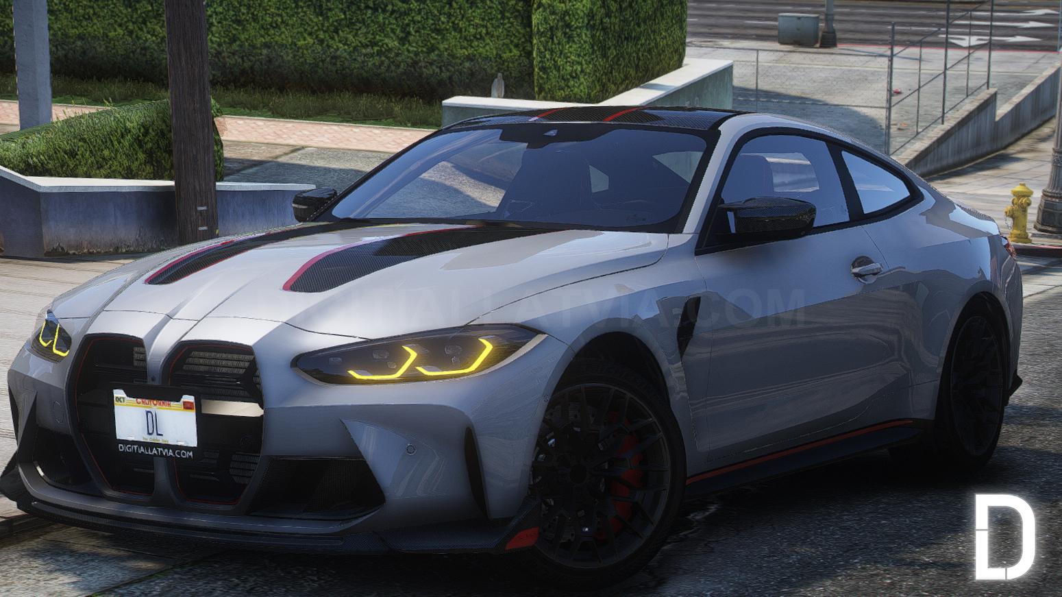 FiveM BMW M4 CSL 2023 | Debadged | Template | GTA 5– DigitalLatvia