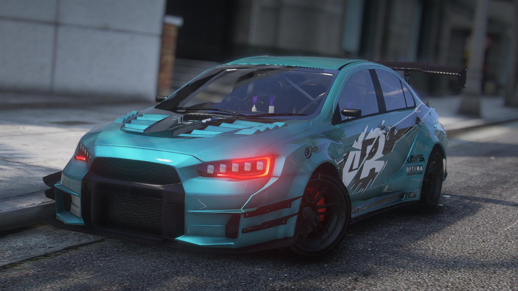FiveM Mitsubishi Lancer Evolution X RHD Custom | Debadged – DigitalLatvia