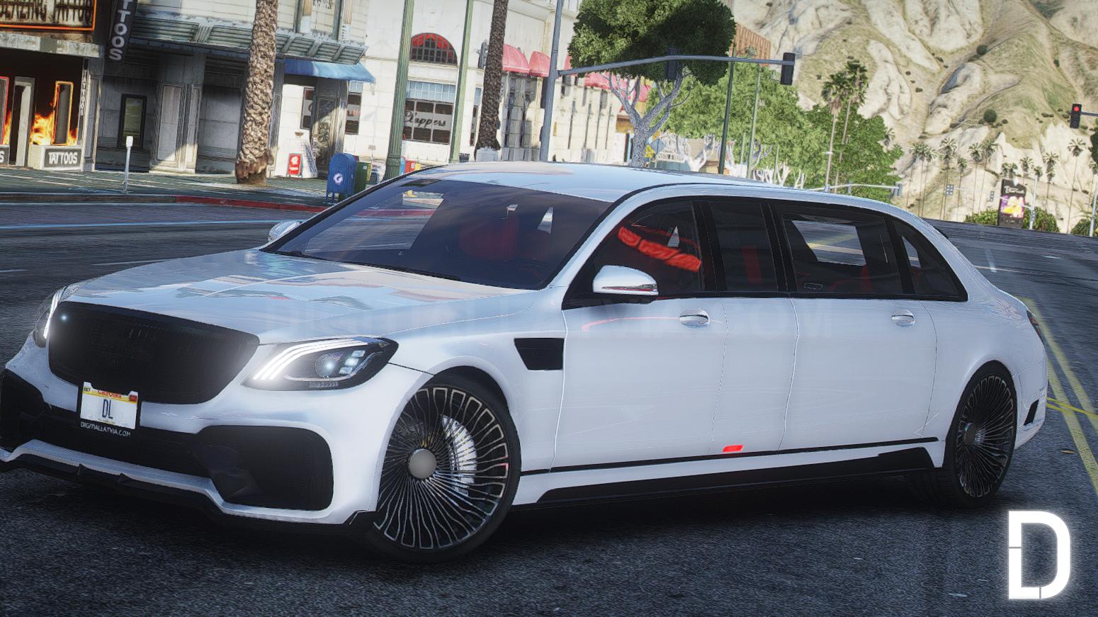 FiveM Debadged Mercedes S650 Limo – DigitalLatvia