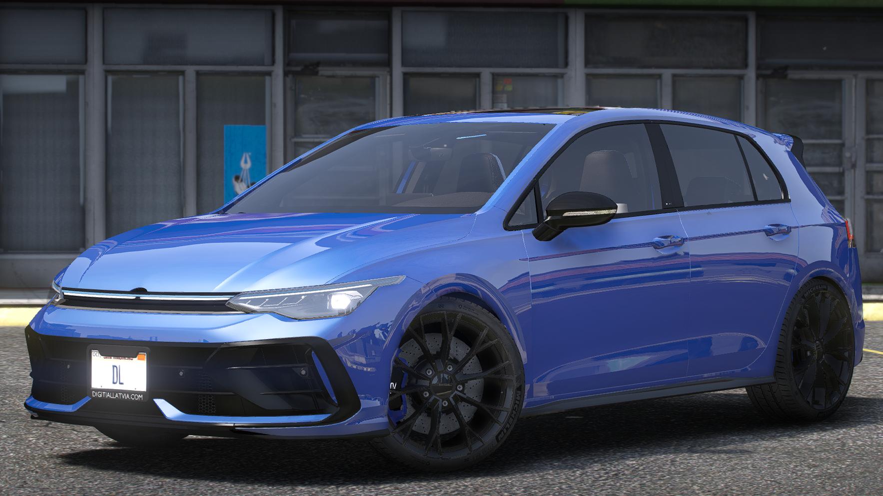 FiveM Volkswagen Golf R 2025 | Debadged | Tuning | DigitalLatvia