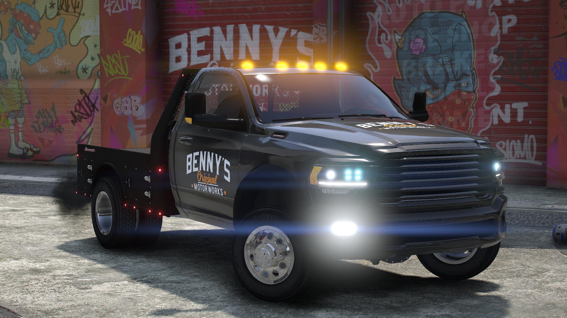 FiveM Dodge Ram 5500 Heavy-Duty Bennys | Debadged | Template ...