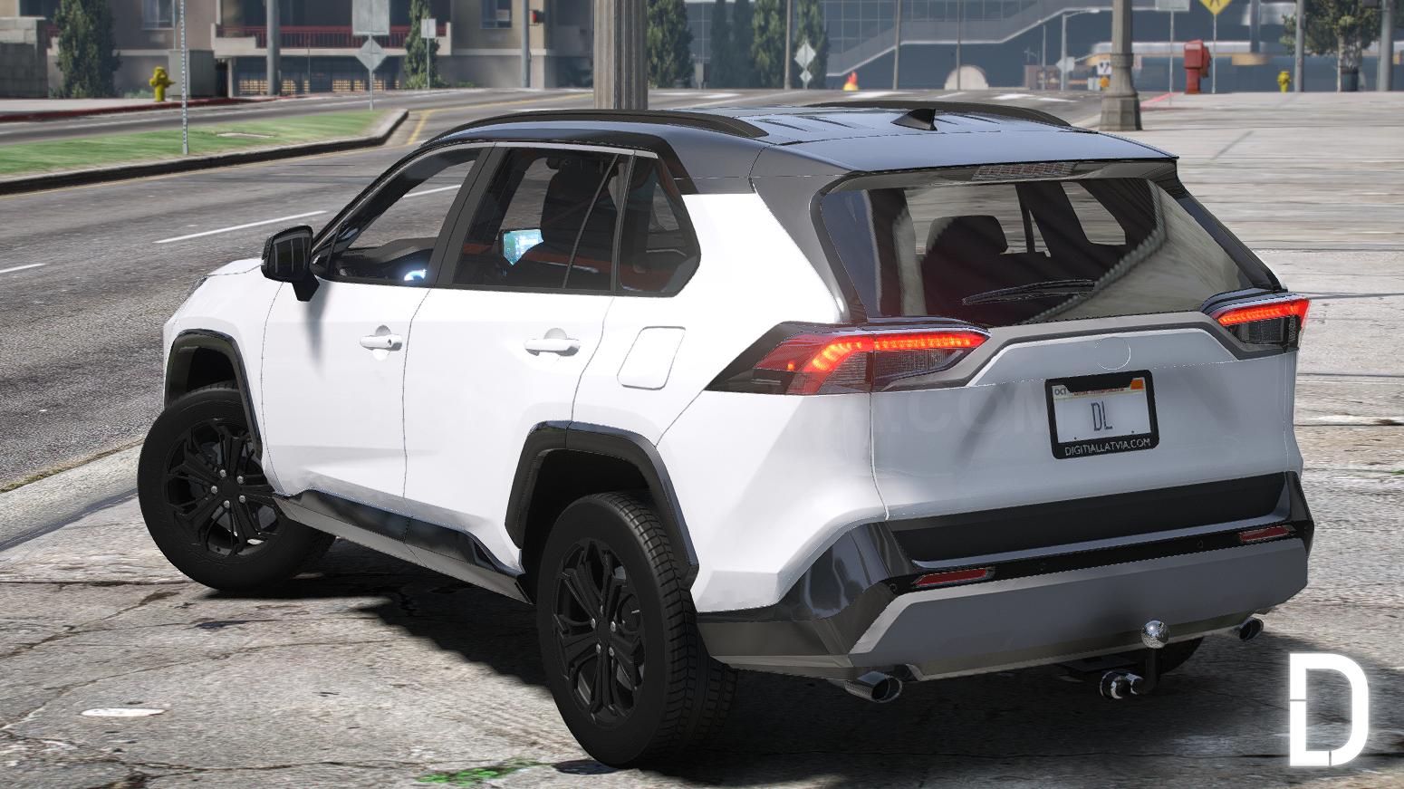 FiveM Toyota RAV 4 Prime XSE Hybrid 2025 | Debadged | GTA 5– DigitalLatvia