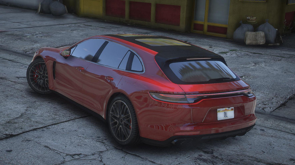 FiveM Porsche Panamera Turbo S Sport Turismo 2022 | Debadged | GTA 5 ...