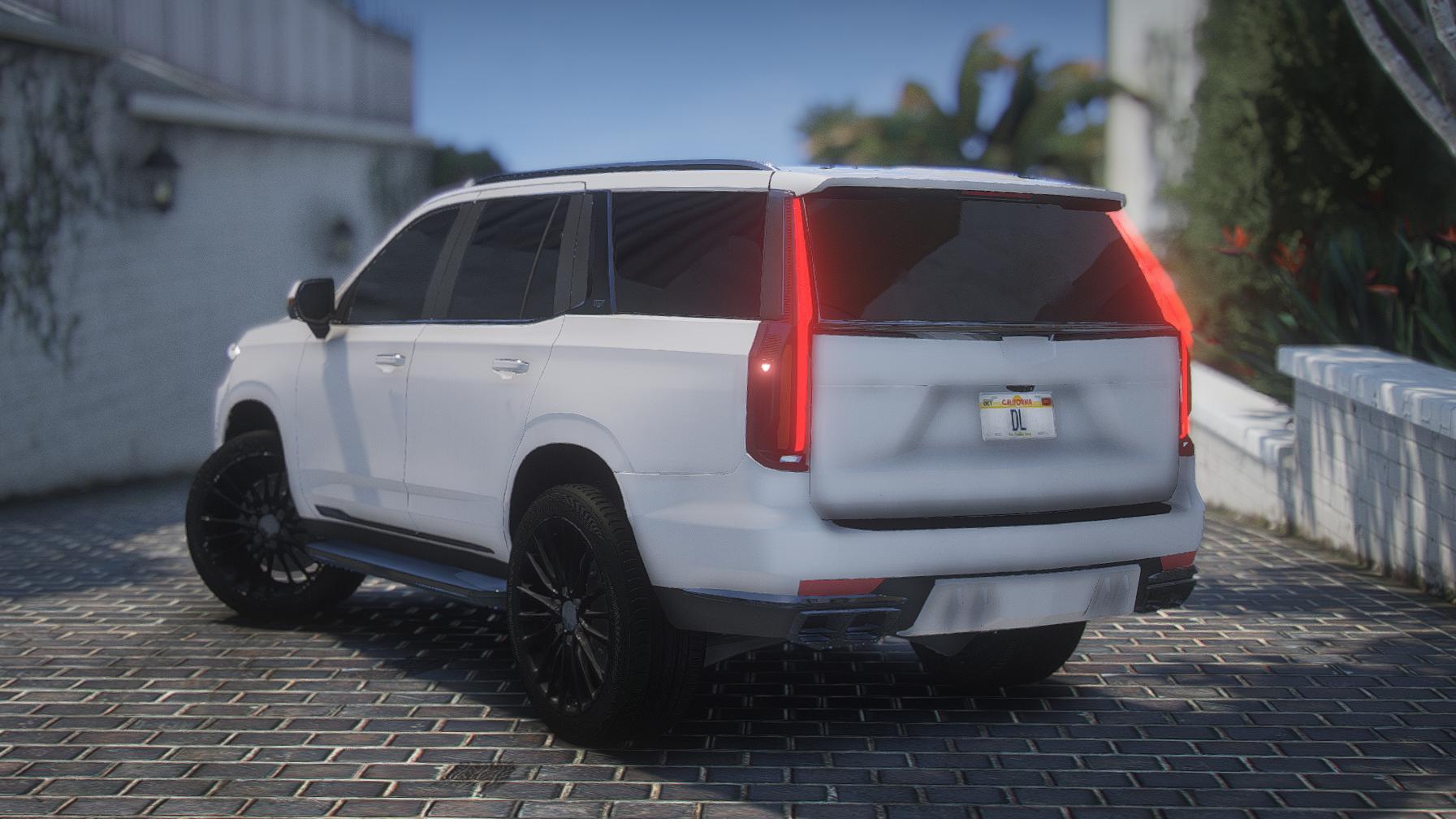 FiveM Cadillac Escalade ESV 2024 | Debadged | GTA 5– DigitalLatvia
