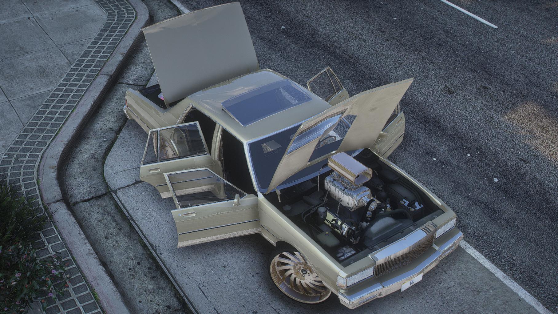 FiveM Chevrolet Caprice 1989 Donk | Debadged | GTA 5– DigitalLatvia