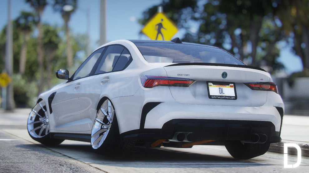 FiveM Ubermacht Sentinel GTS Stanced Custom | Tuning | Template | GTA 5 ...