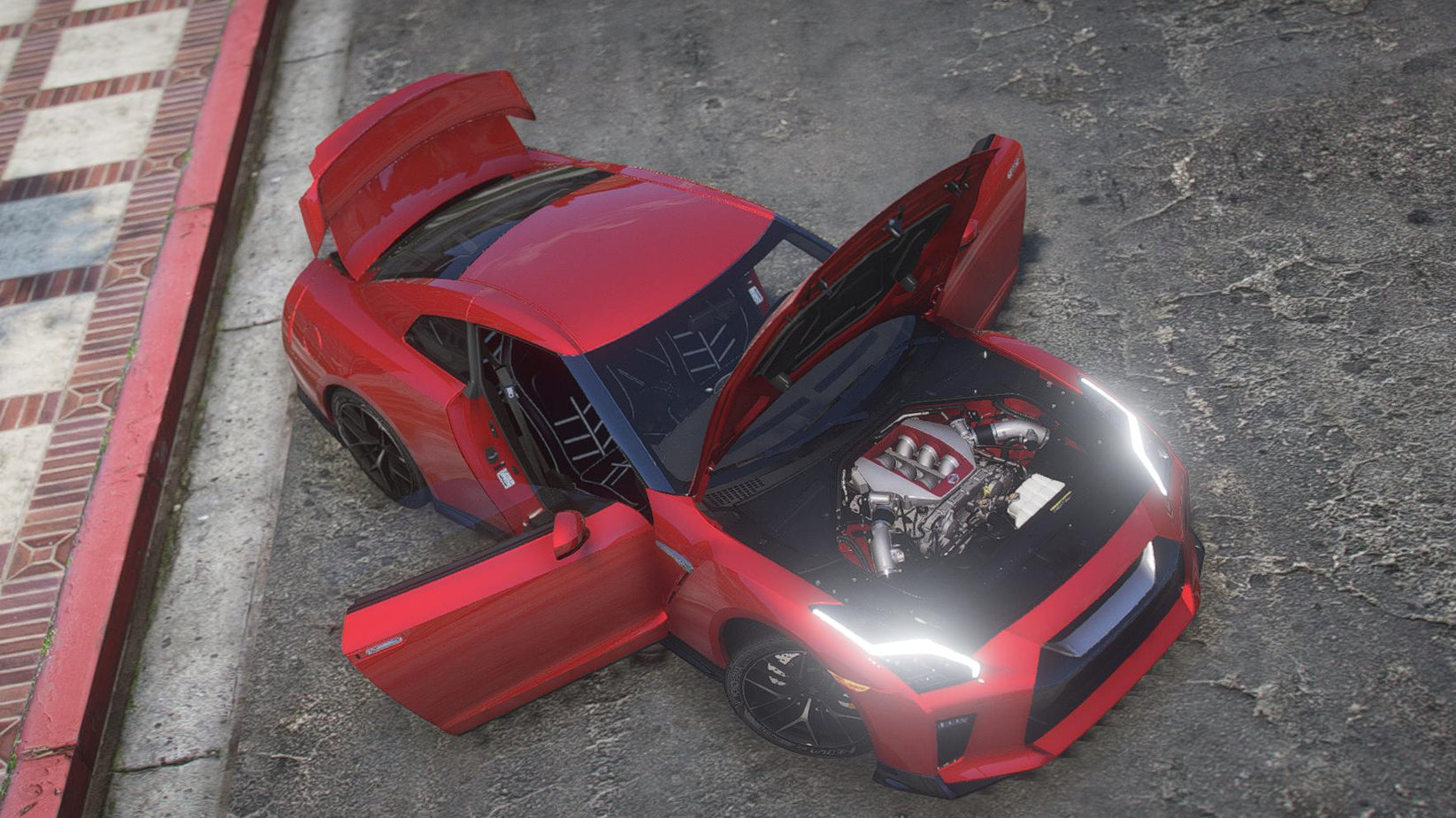 FiveM Nissan GT-R R35 | Debadged | Tuning | Template | GTA 5– DigitalLatvia