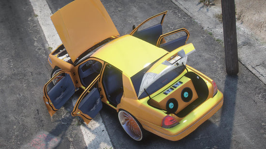 FiveM Ford Crown Victoria 2011 | Debadged | Template | GTA 5– DigitalLatvia