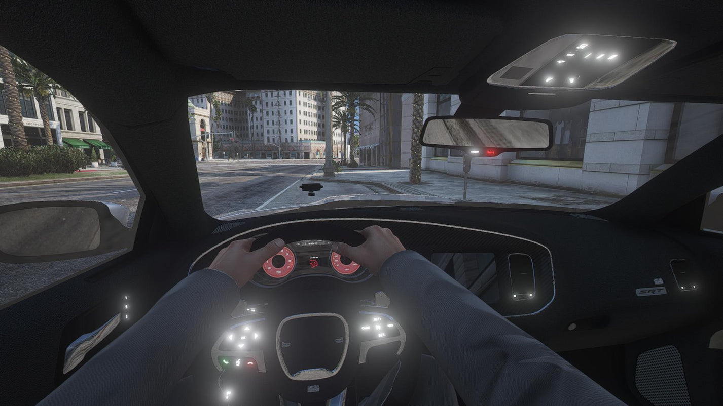 FiveM Dodge Charger SRT Hellcat Unmarked Police | Debadged | GTA 5 ...