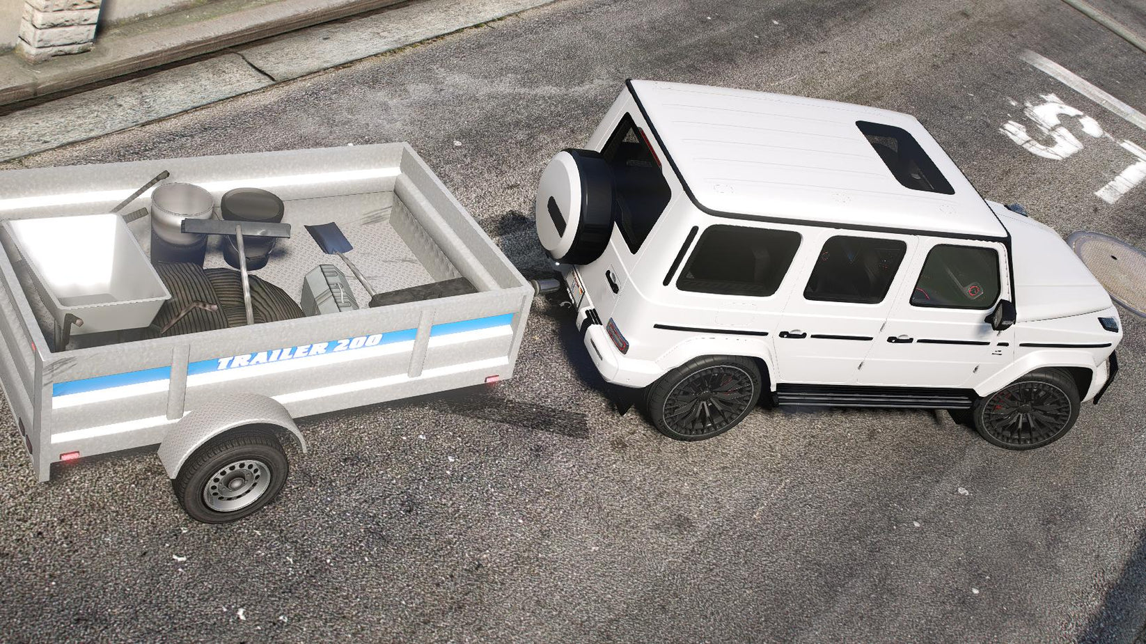 FiveM Mercedes-Benz G63 AMG 2024 | Debadged | Tuning – DigitalLatvia