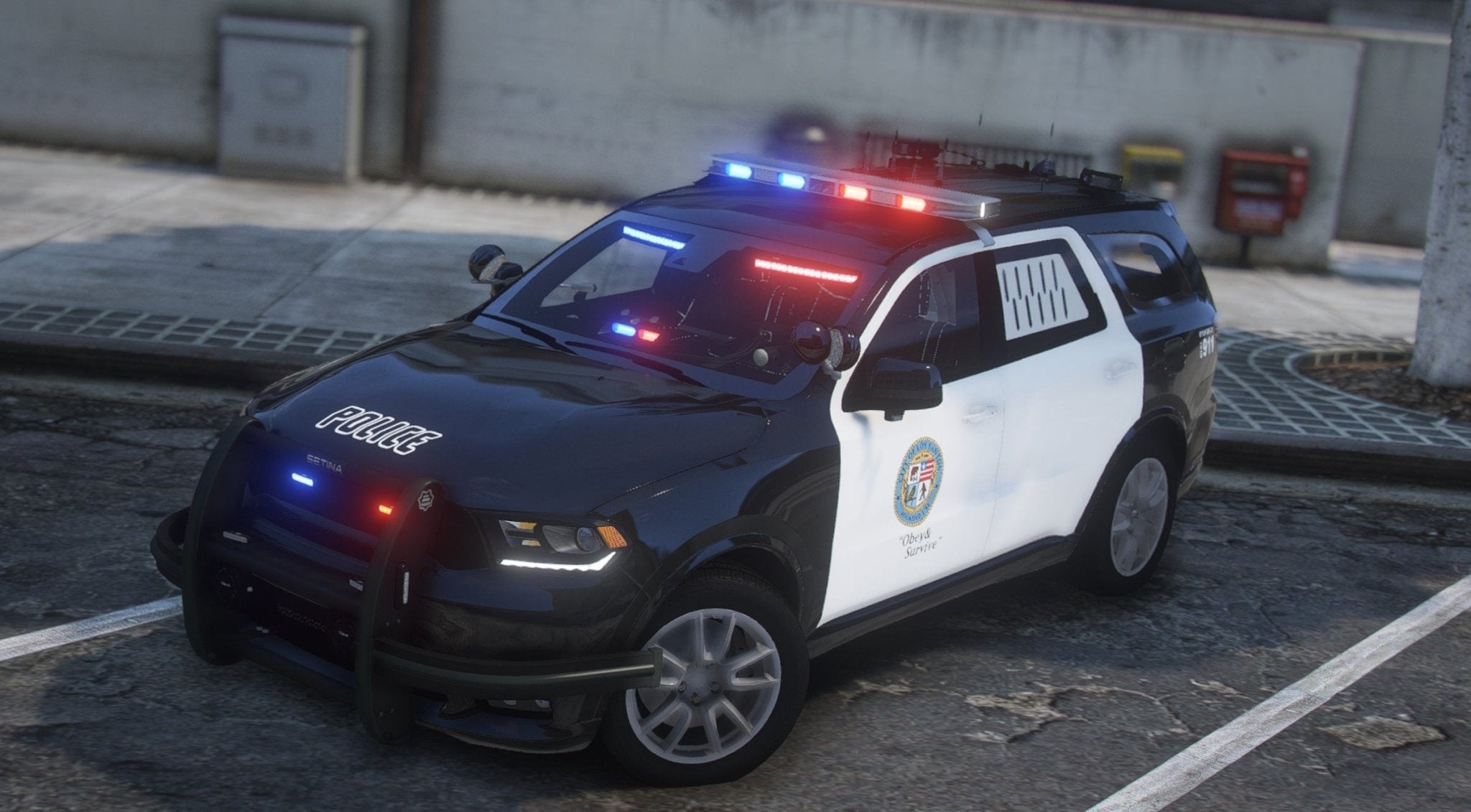 FiveM Dodge Durango LSPD | Debadged | Template – DigitalLatvia