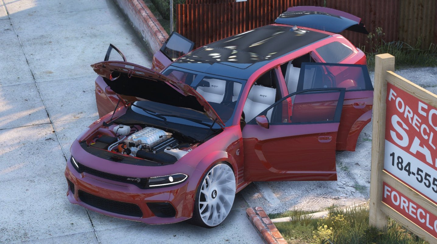 FiveM Dodge Charger Magnum Hellcat Donk – DigitalLatvia