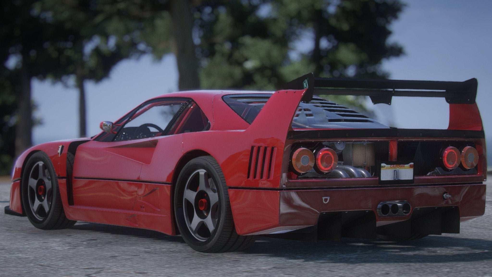 FiveM Debadged Ferrari F40 | GTA 5– DigitalLatvia