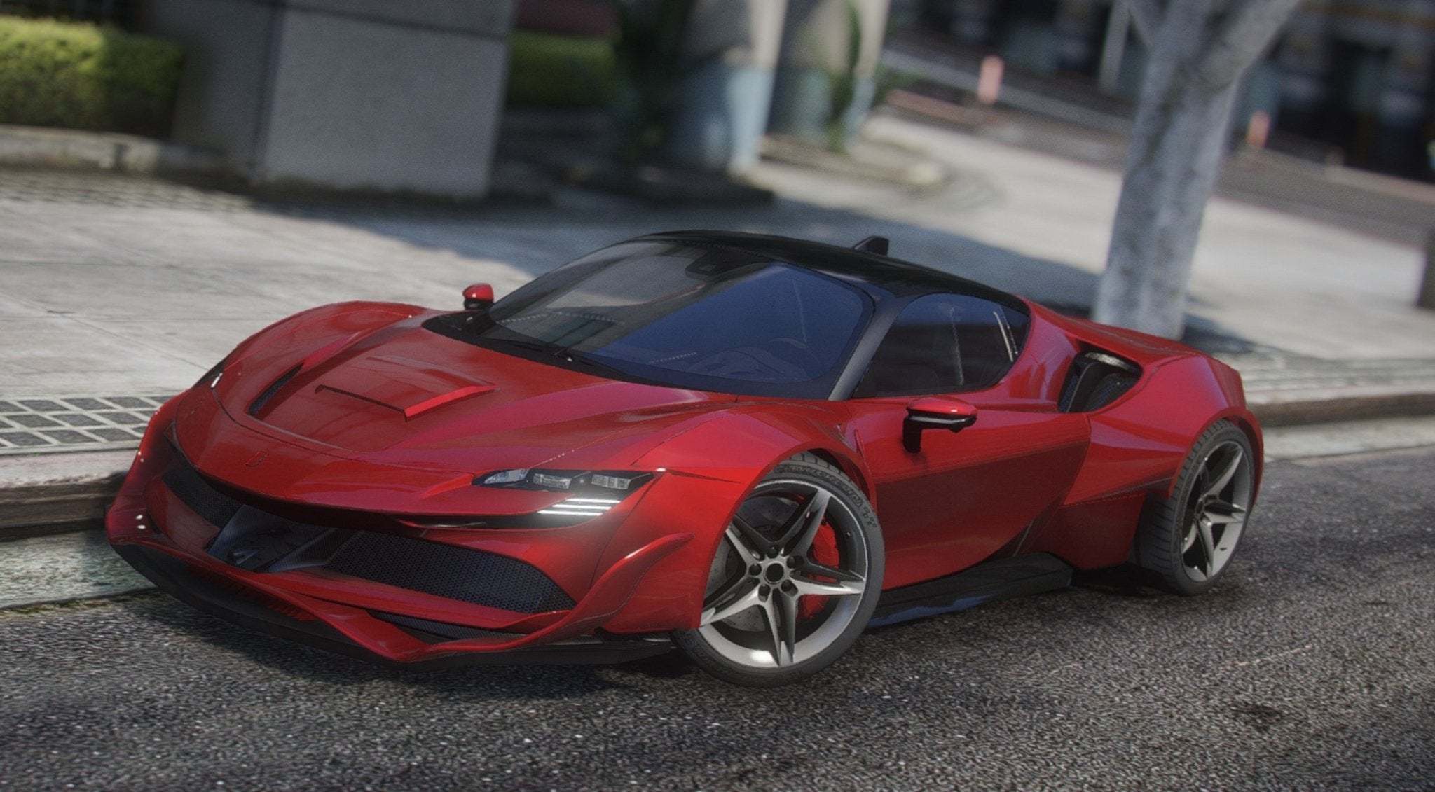 FiveM Debadged Ferrari SF90 Widebody – DigitalLatvia