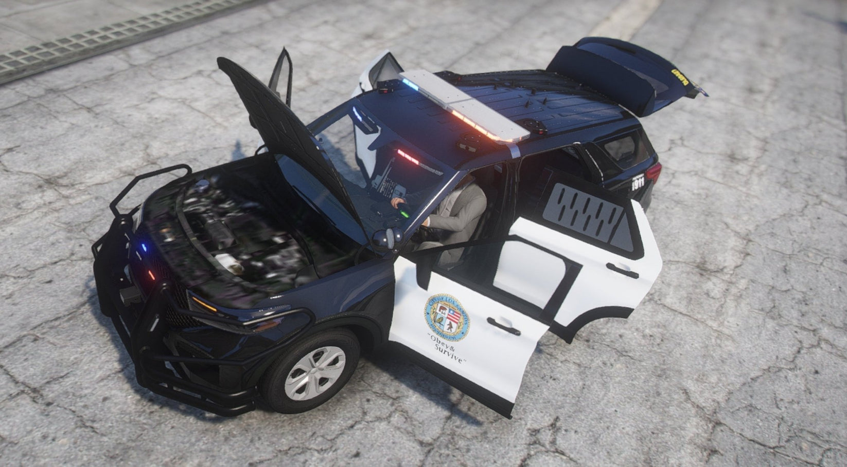 FiveM Ford Explorer 2020 LSPD | Debadged | Template | GTA 5– DigitalLatvia