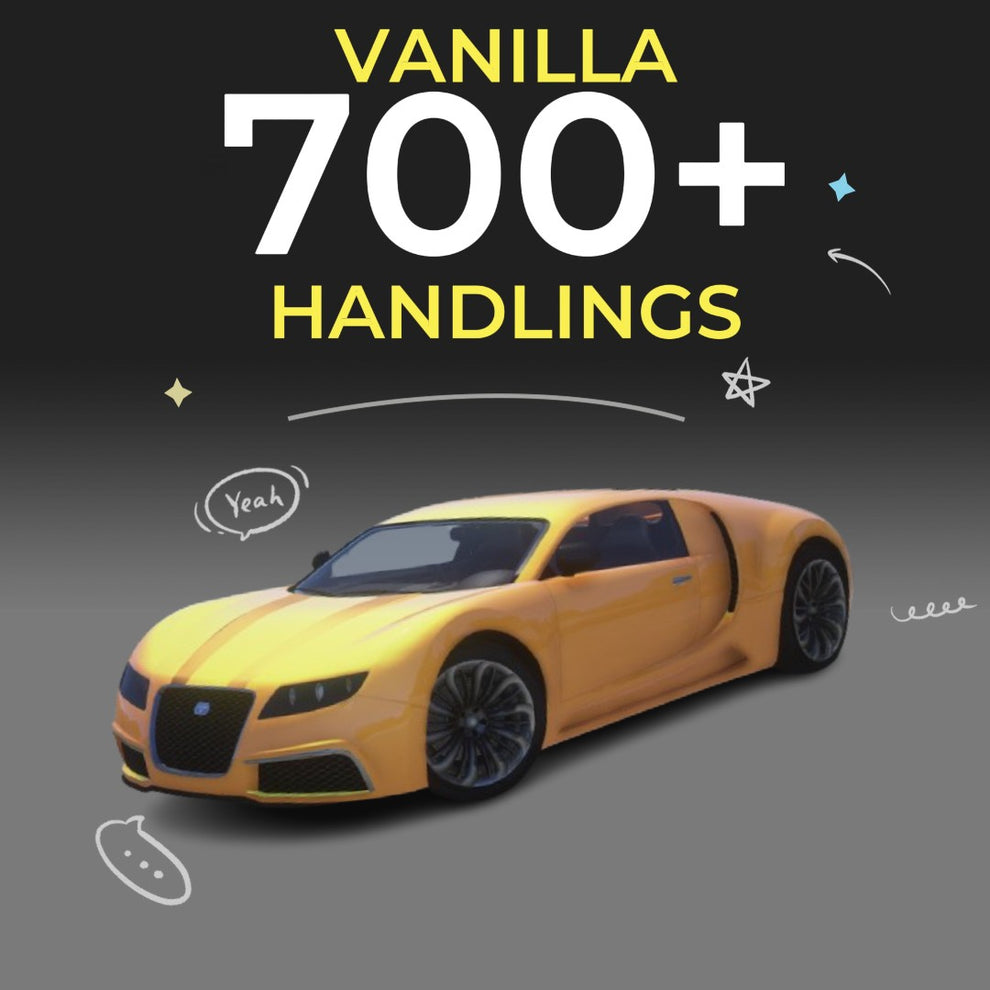 FiveM Vanilla handling.meta | 700+ Vehicles – DigitalLatvia