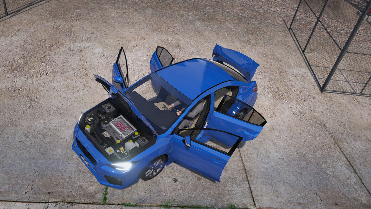 FiveM Subaru Impreza WRX STI 2018 | Tuning | Debadged | GTA 5 ...