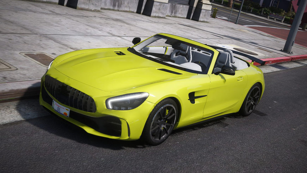 FiveM Mercedes-Benz AMG GT-R Roadster 2020 | Debadged | Animated Roof ...