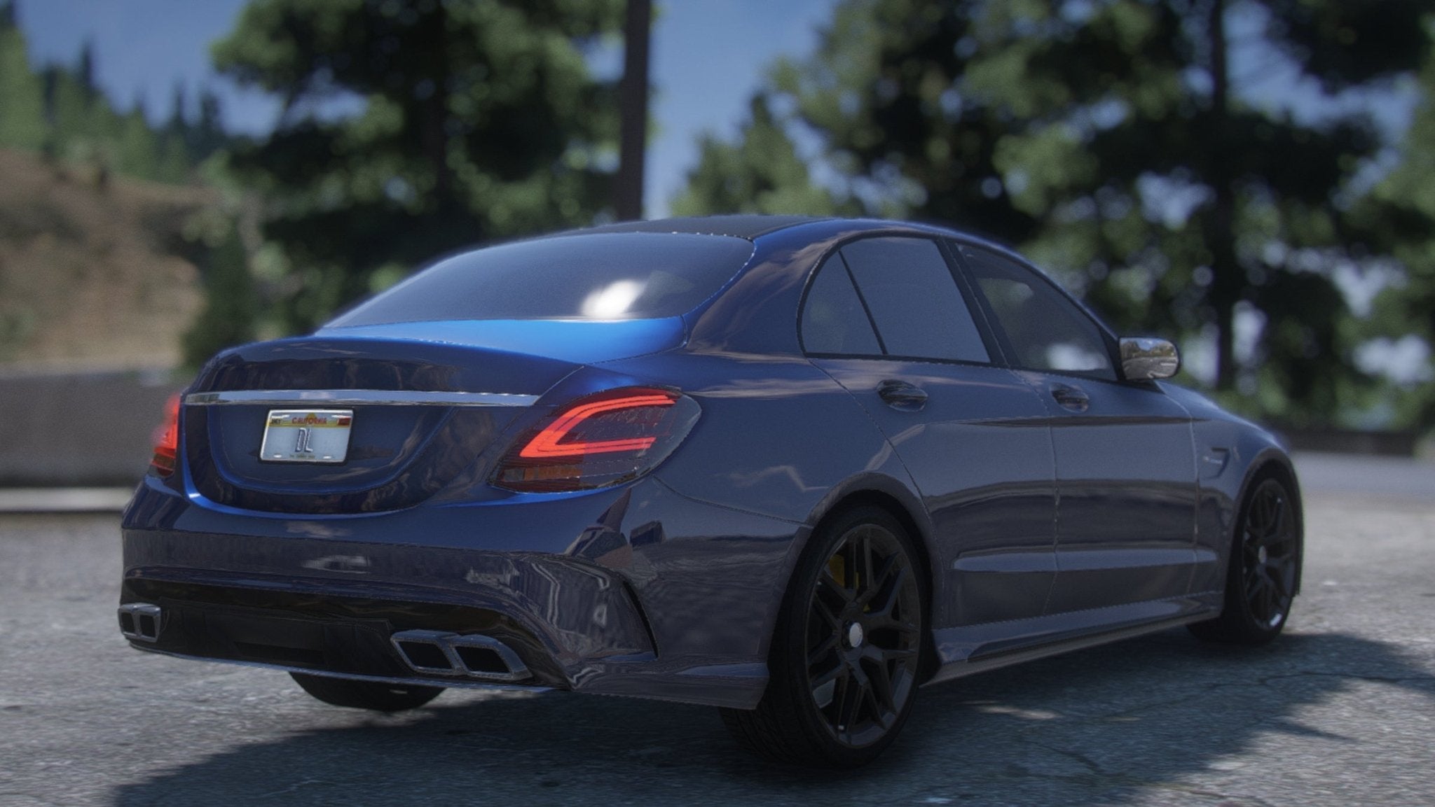 FiveM Debadged Mercedes C63S | GTA 5– DigitalLatvia